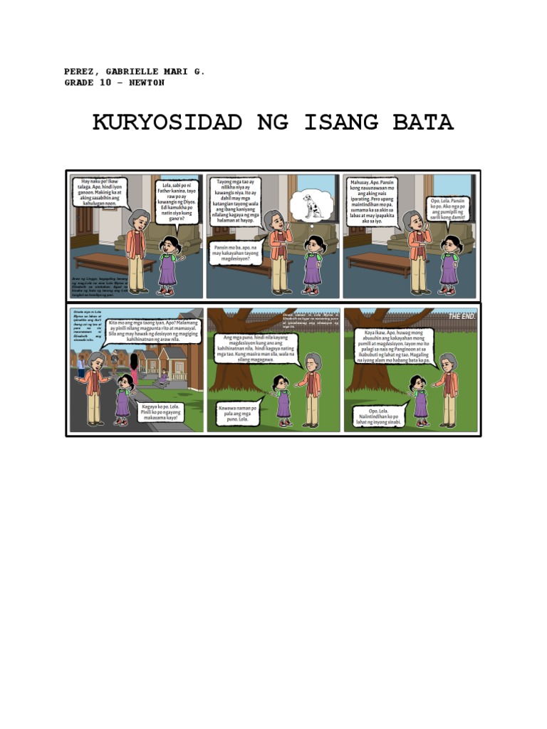 ESP Comic Strip | PDF