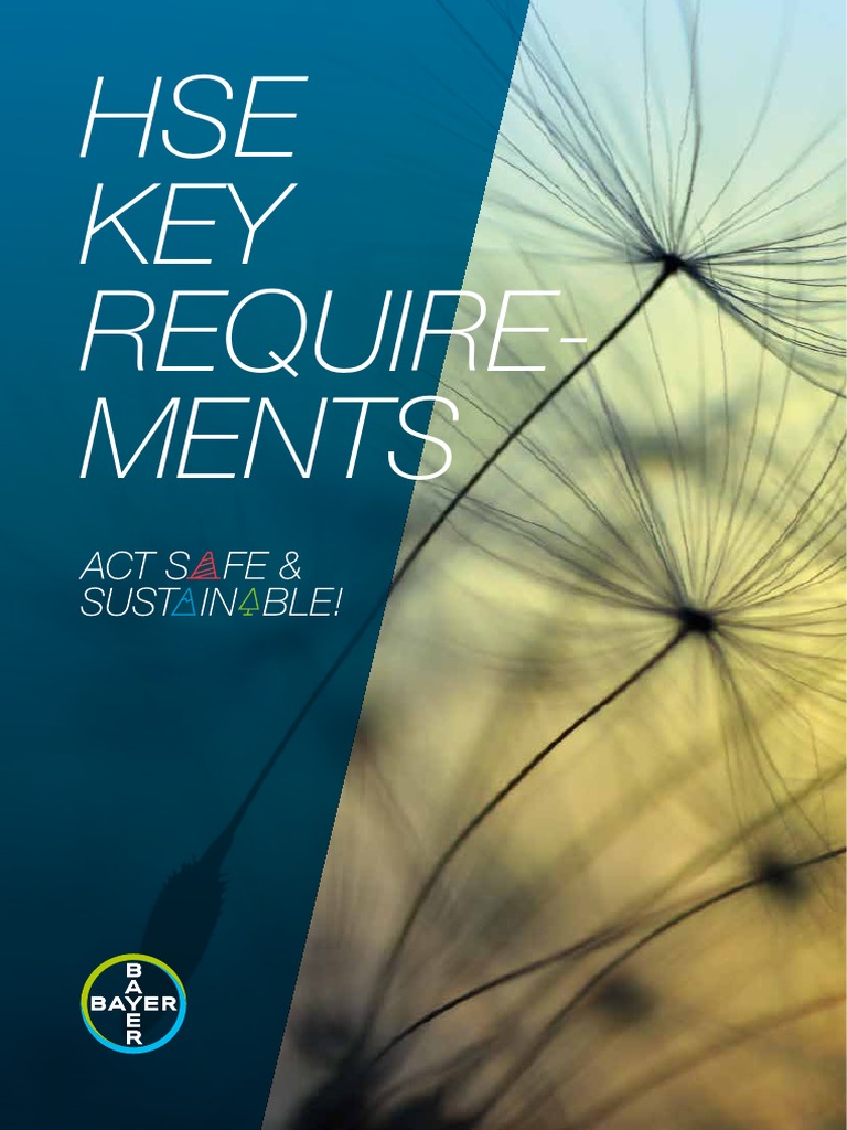 02 Bayer Hse Brochure | PDF | Risk Management | Emergency