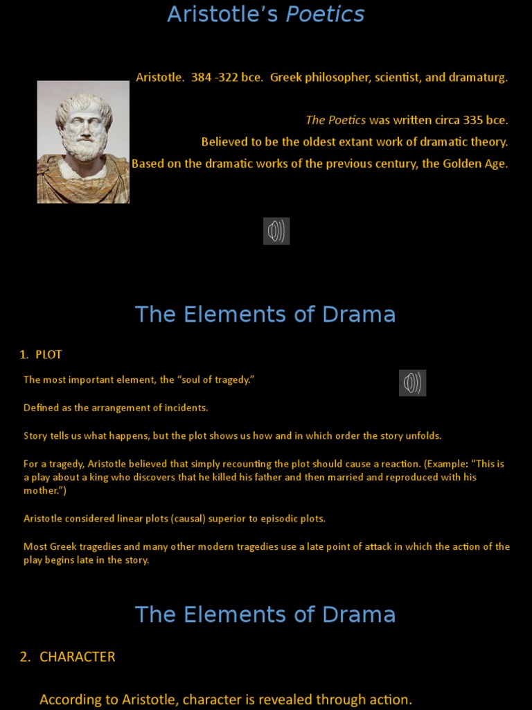 Aristotle's Poetics | PDF | Tragedy | Plot (Narrative)