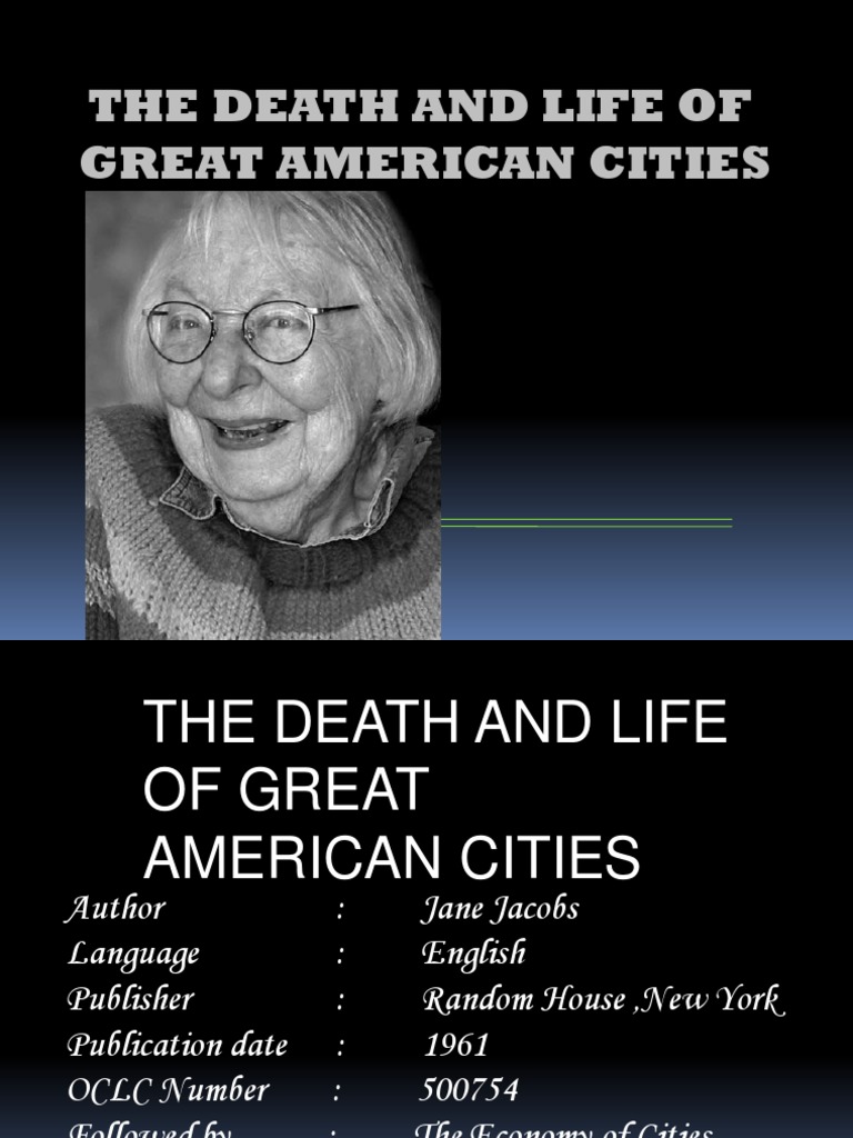 Jane Jacob | PDF | Urban Planning