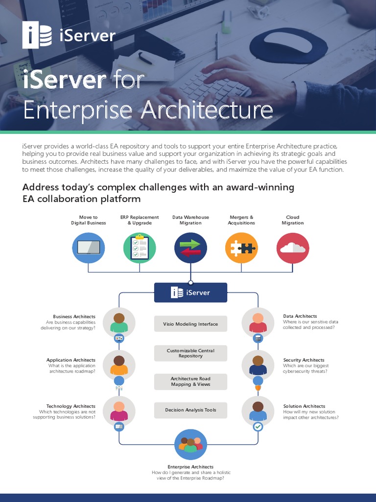Iserver 2019 EA Solution - Flyer | PDF | Enterprise Architecture ...