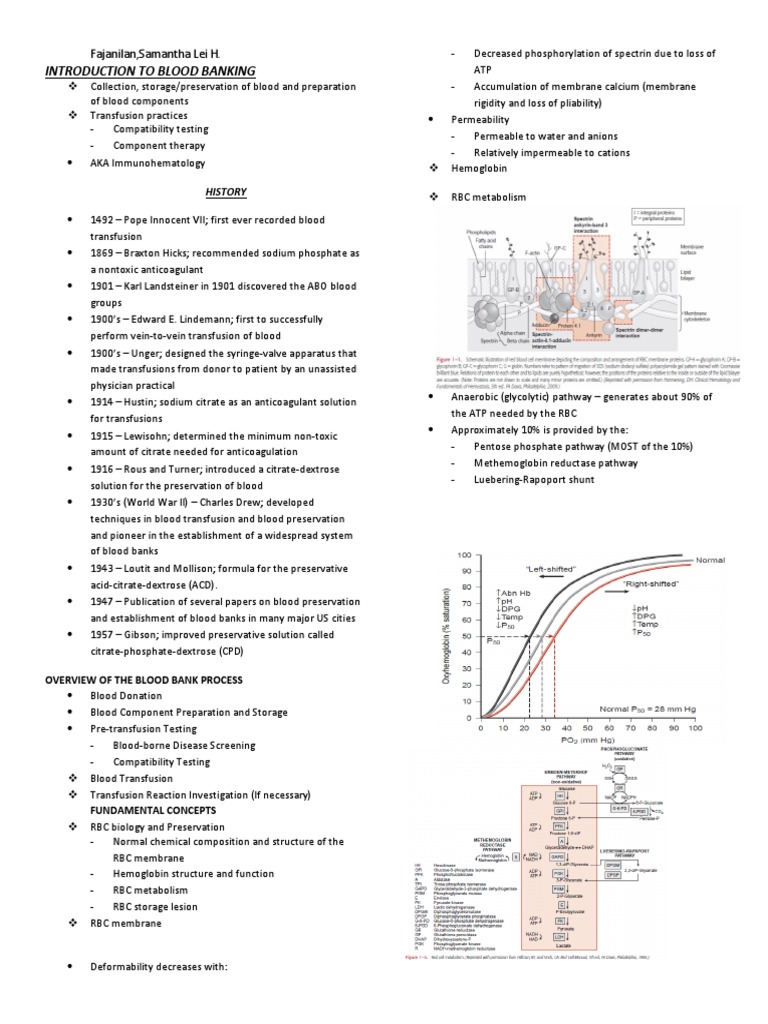 Introduction To Blood Banking | PDF | Blood Transfusion | Red Blood Cell
