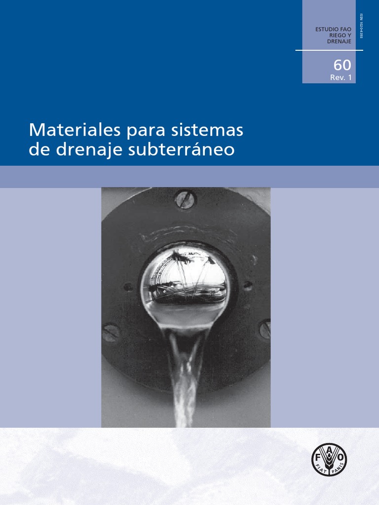 Materiales para Sistemas de Drenaje Subt | PDF | Tubería (transporte de ... Materiales para Sistemas de Drenaje Subt | PDF | Tubería (transporte de ...