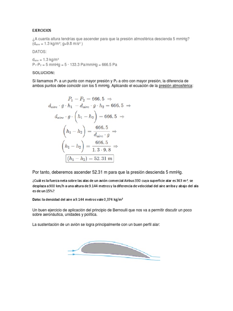 EJERCICIOS - Docx Biofisica | PDF