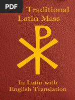 Latin Mass Booklet | PDF | Catholic Church | Eucharist