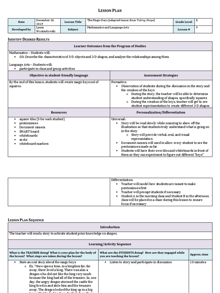 Lesson Plan 28 | PDF | Teaching | Epistemology