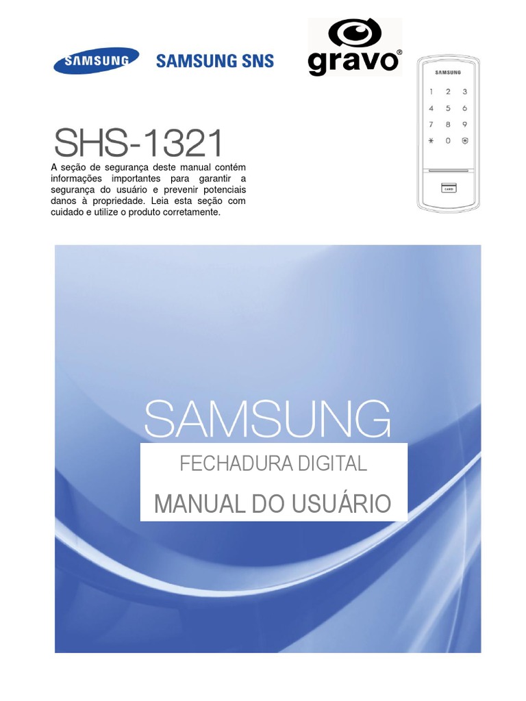 SHS-1321 Manual1 PDF | PDF | Teclado de computador | Senha