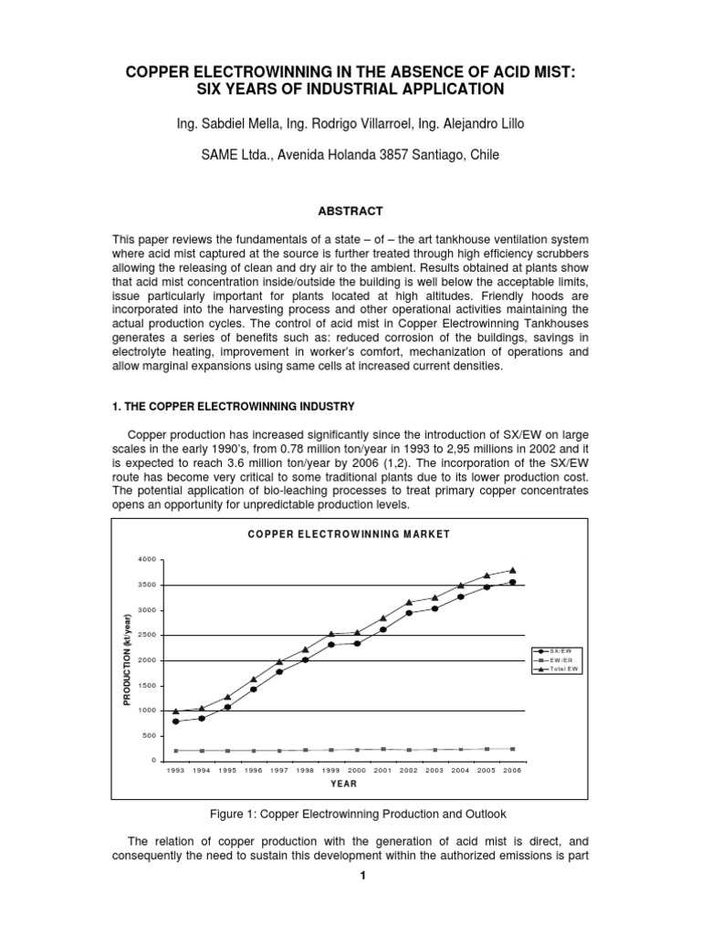 Acid Mist | PDF | Sulfuric Acid | Aerosol