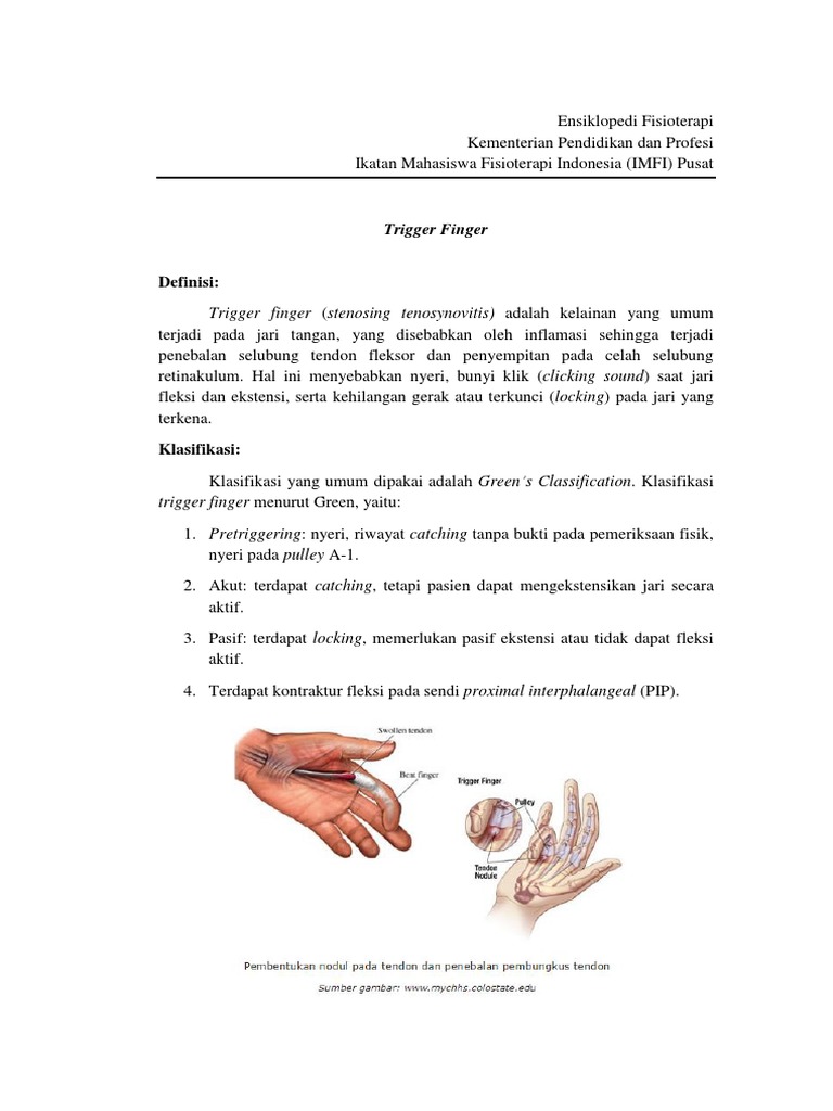 Trigger Finger | PDF