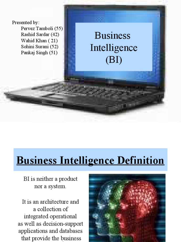 Business Intelligence | PDF | Business Intelligence | Supply Chain