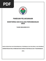 Mekanisme Monev-DD untuk Dana Desa | PDF