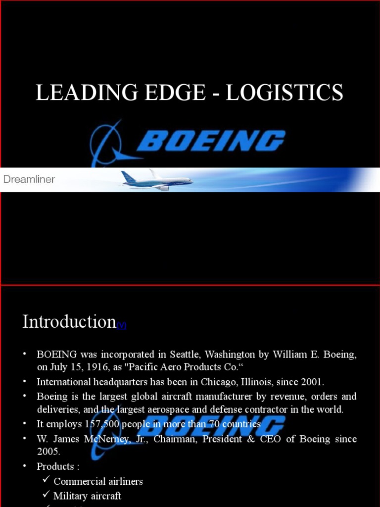 Boeing Logistics System | PDF | Business | Supply Chain