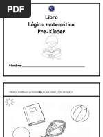 Cuadernillo de Actividades Pre-Kinder | PDF | Dibujo | Entorno natural