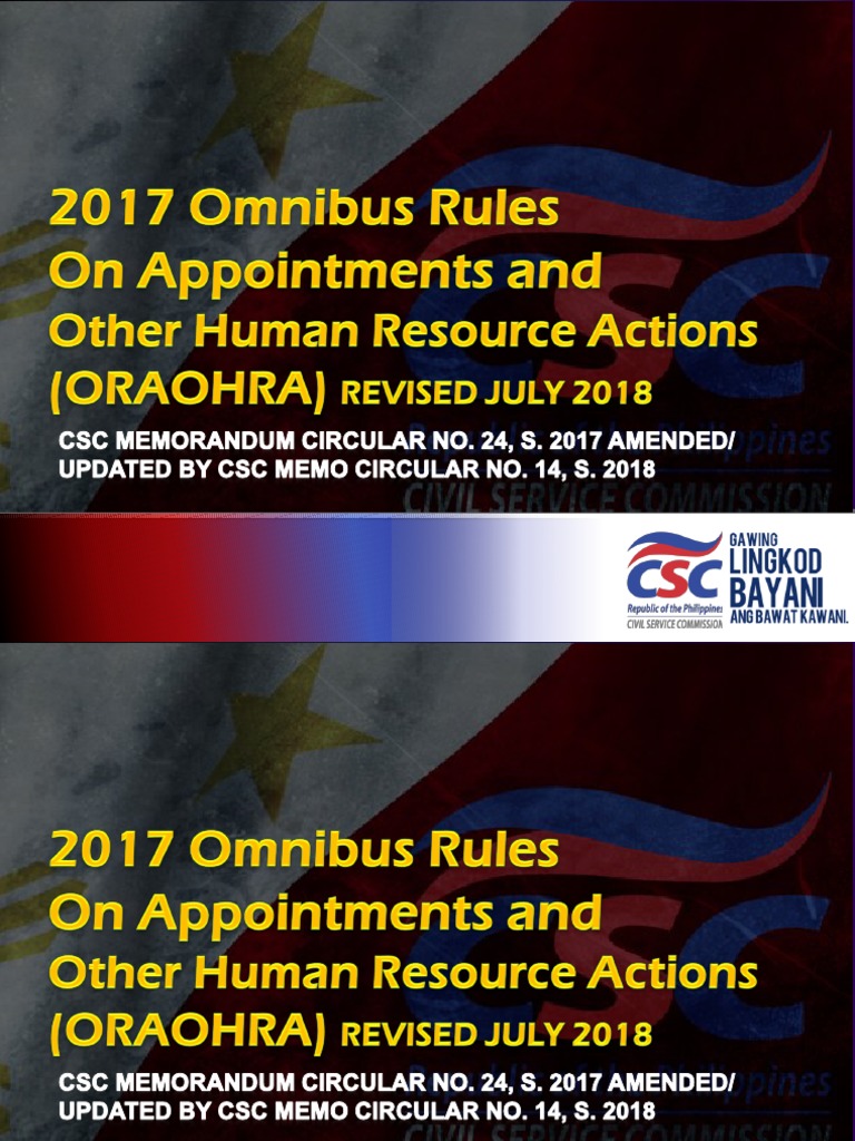 2018 ORAOHRA (Revised July 2018 REGULATED&ACCREDITED) PDF | PDF ...