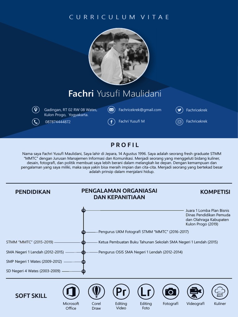 CV Fachri Yusuf Maulidani | PDF