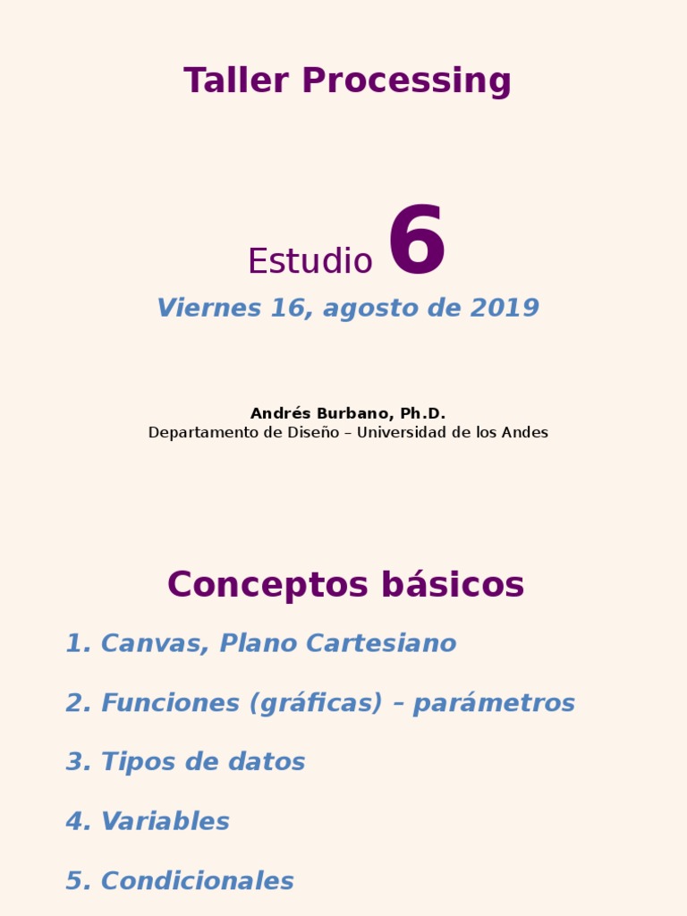 Instrucciones Processing PDF | PDF | Ciencias de la Computación | Desarrollo de software