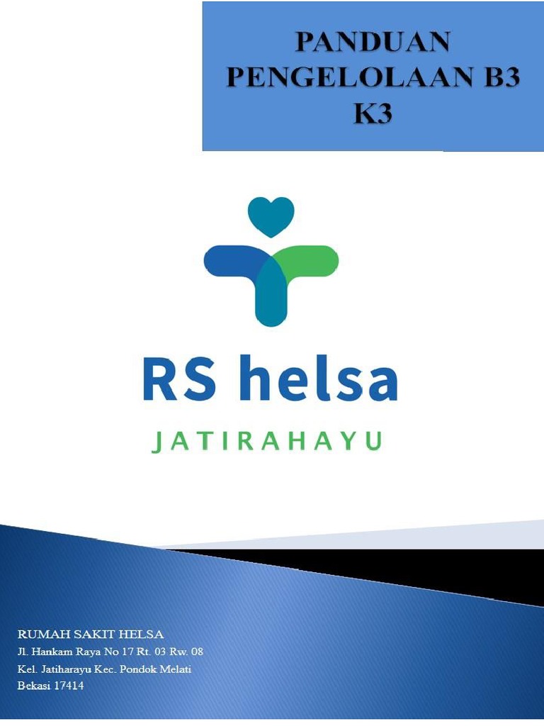 Panduan Pengelolaan B3 | PDF