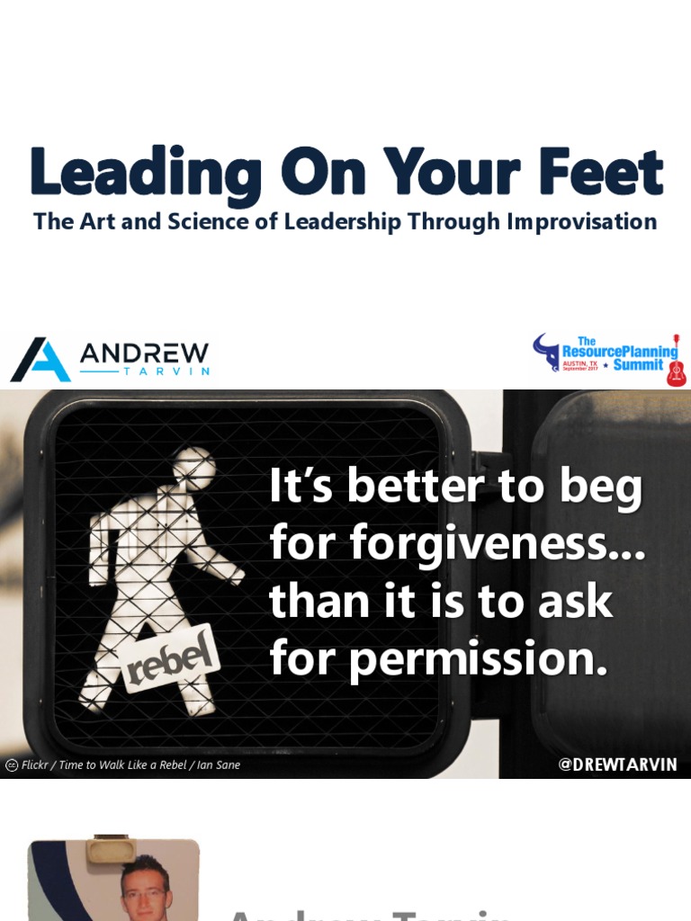 Andrew Tarvin RPS Presentation PDF | PDF
