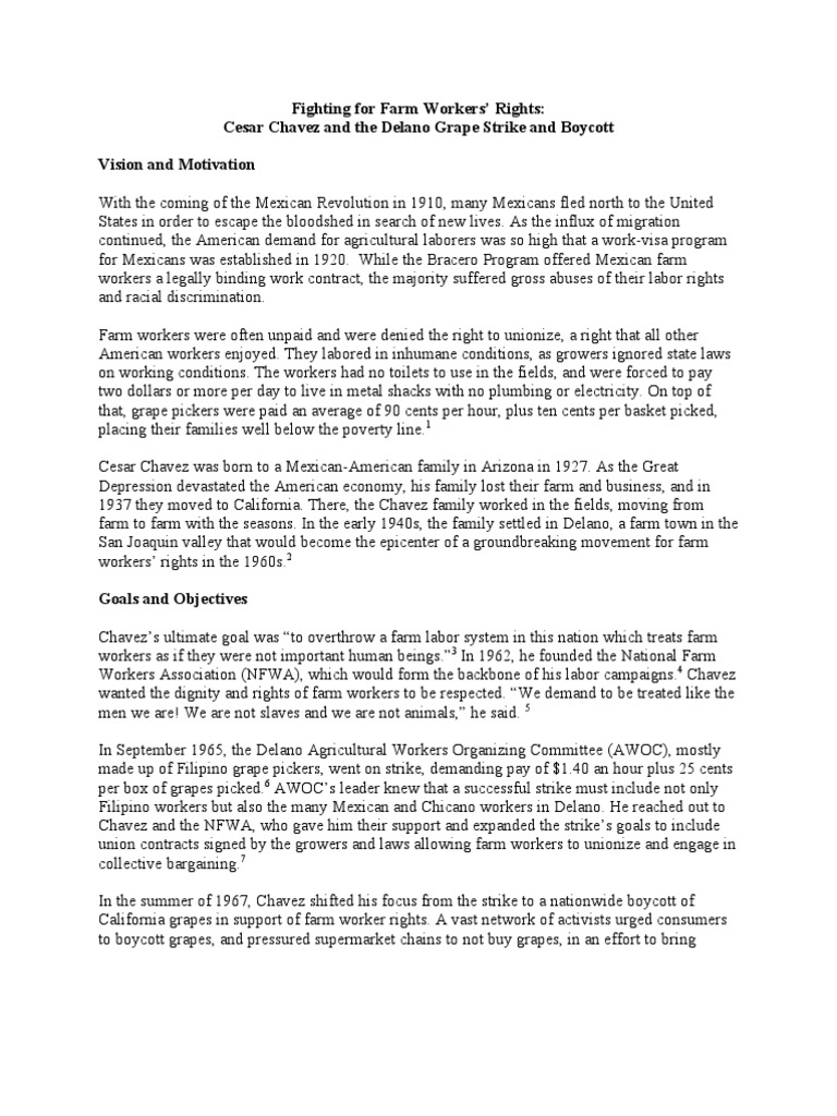 Tavaana Exclusive Case Study: Fighting For Farm Workers' Rights - Cesar ...