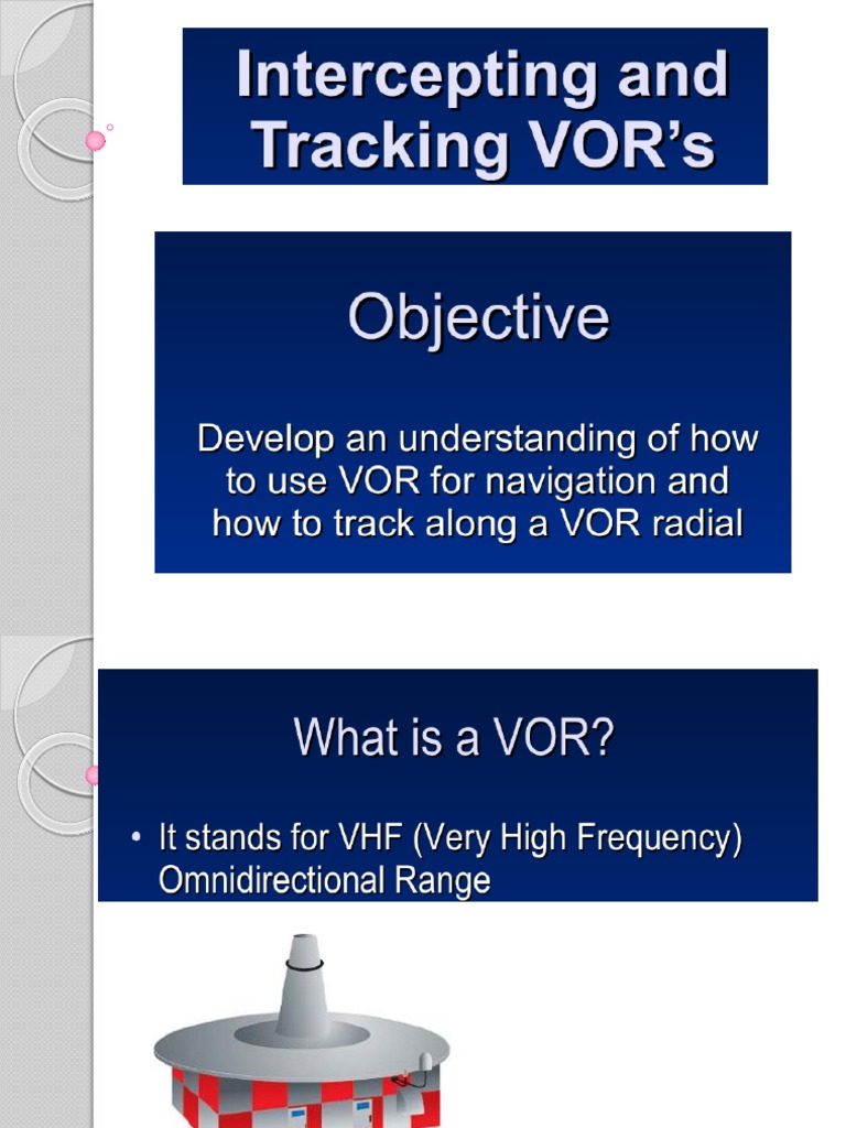 VOR Inbound Interception Techniques | PDF | Technology & Engineering