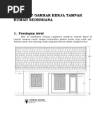 Tutorial Denah Atap dengan AutoCAD | PDF