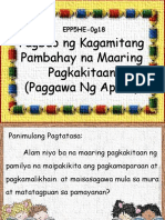 Power Point Paglalaba | PDF