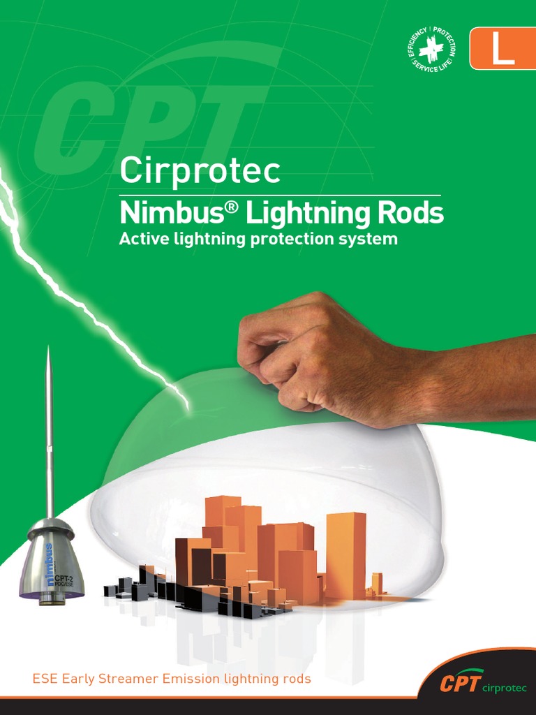 CPT Cirprotec L LIGHTNING ROD ESE NIMBUS PDF | PDF | Electricity ...