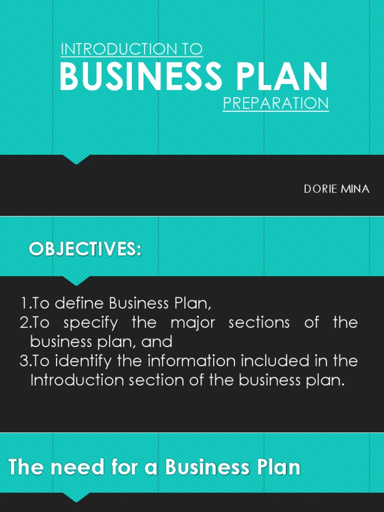 Entrep Business Plan Preparation | PDF | Business Plan | Partnership