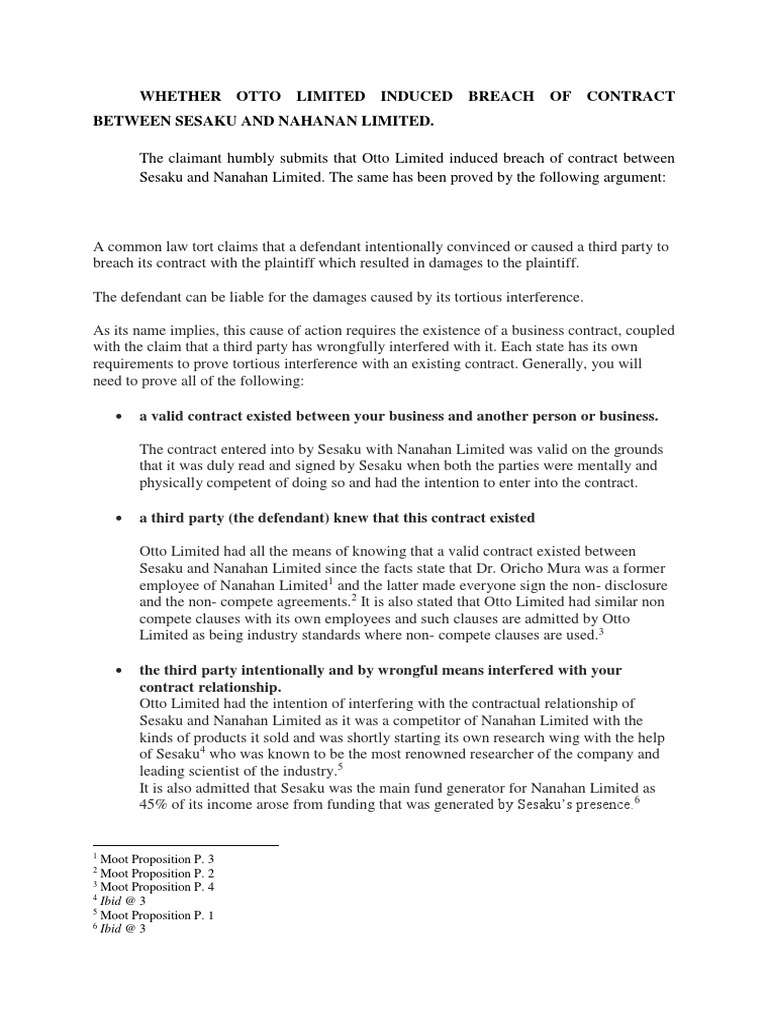 JJJ | PDF | Tortious Interference | Tort