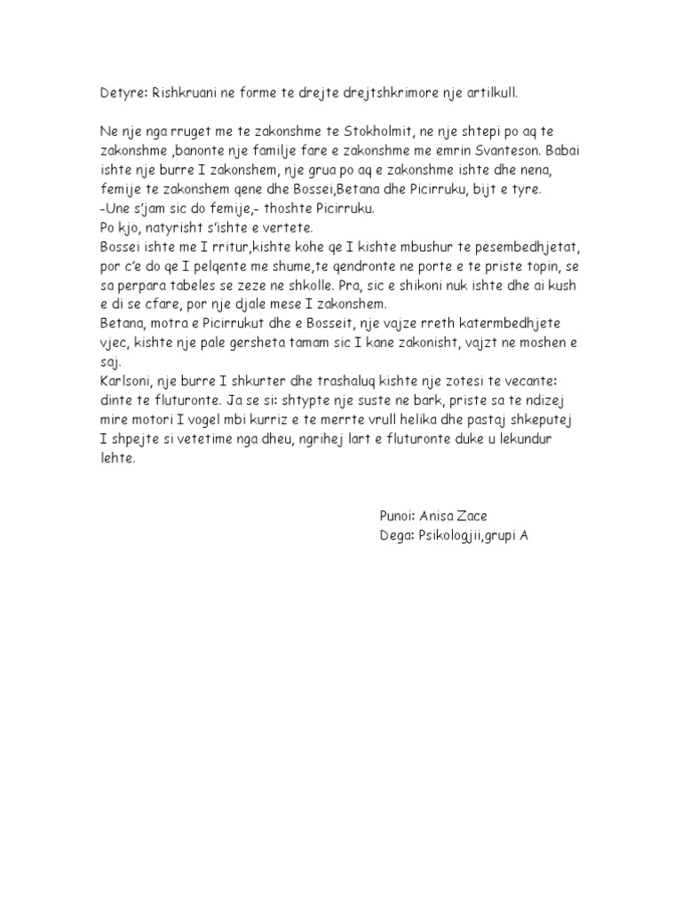 Shkrim Akademik | PDF