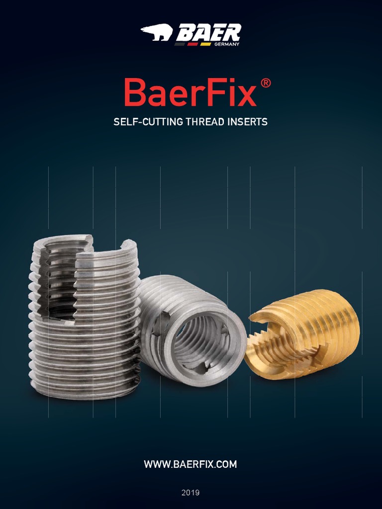 BaerFix en 2019 | PDF | Screw | Nut (Hardware)
