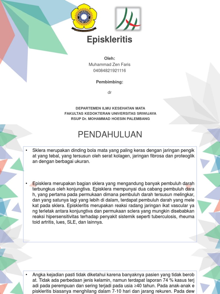 Episkleritis | PDF | Pengembangan Diri | Sains & Matematika