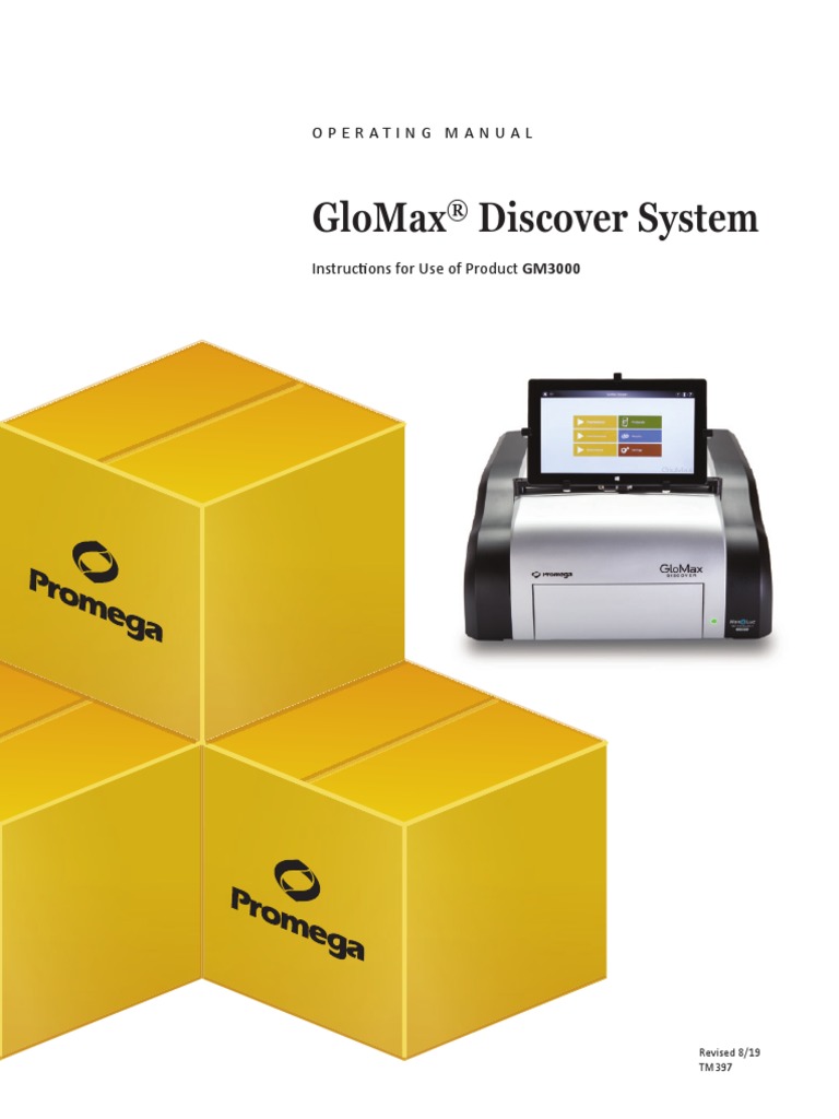 GloMax Discover System TM397 PDF | PDF | Optical Filter | Personal ...