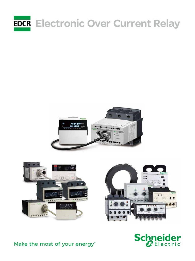 EOCR Catalog - EN PDF | PDF | Alternating Current | Electric Motor