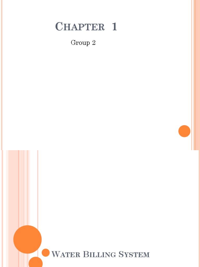 Water Billing System | Download Free PDF | Application Software ...