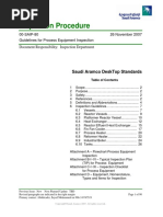 Saudi Aramco Standards | PDF | Valve | Calibration