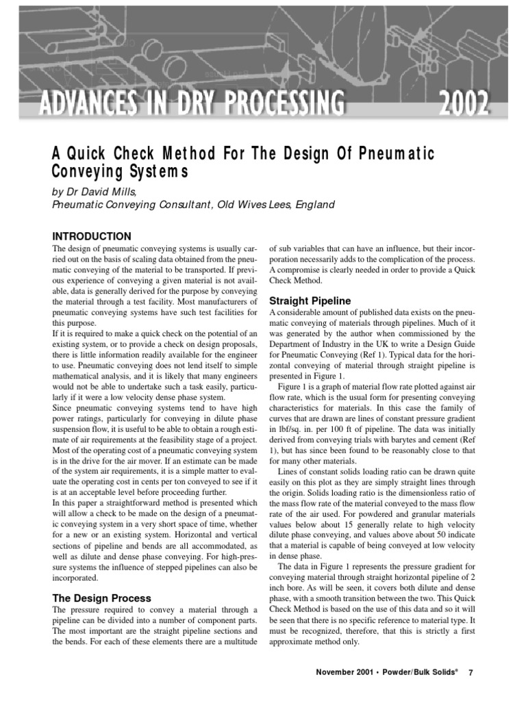 Quick Check Method For PCD-David Mills PDF | PDF | Flow Measurement ...