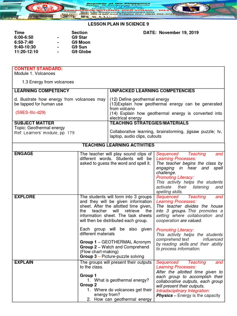COT3 I | PDF | Geothermal Energy | Energy Development