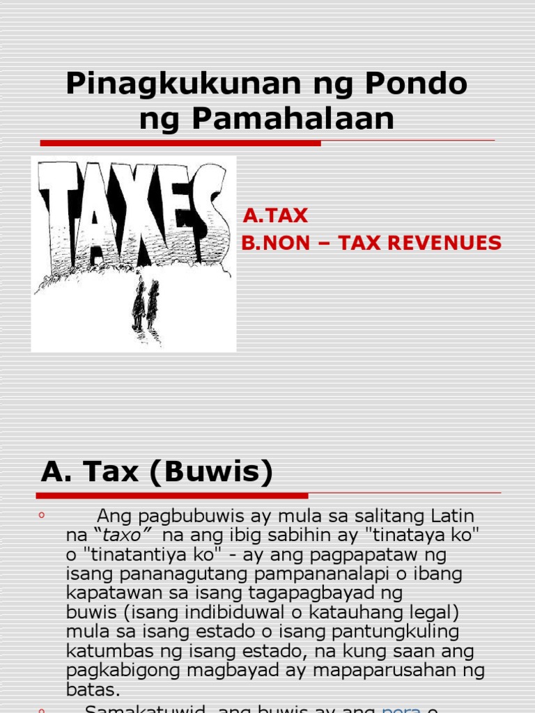 Pagbubuwis (Autosaved) | PDF