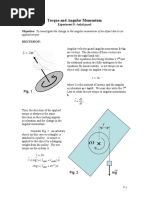 205 A11 Lab Report | PDF | Rotation Around A Fixed Axis | Gyroscope