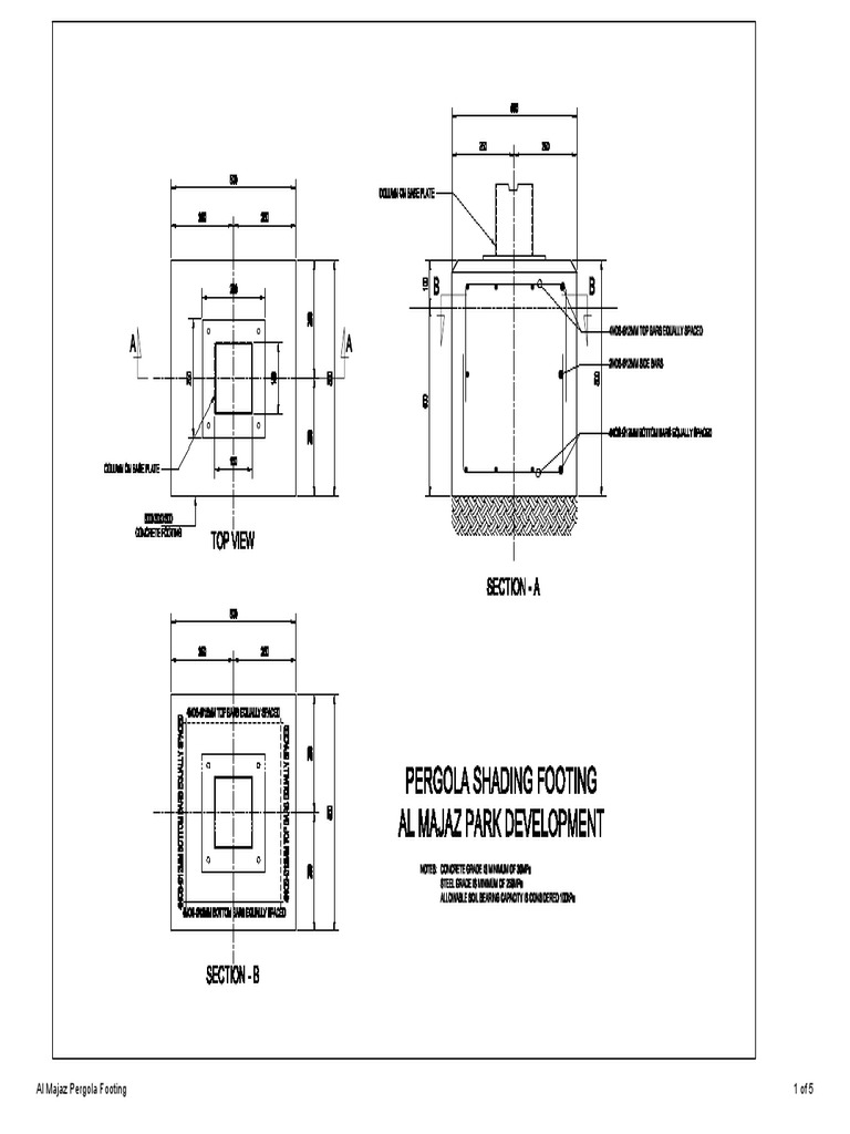 Structural Footing Design Guide | PDF | Materials | Solid Mechanics