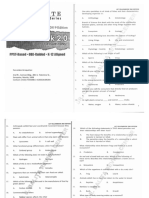 PRC Sample Answer Sheet For LET (Version 2.0) | PDF