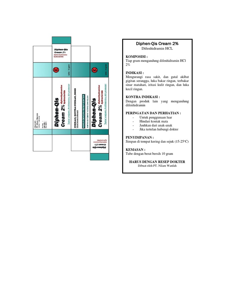 DIFENHIDRAMIN | PDF | Kesehatan Holistik
