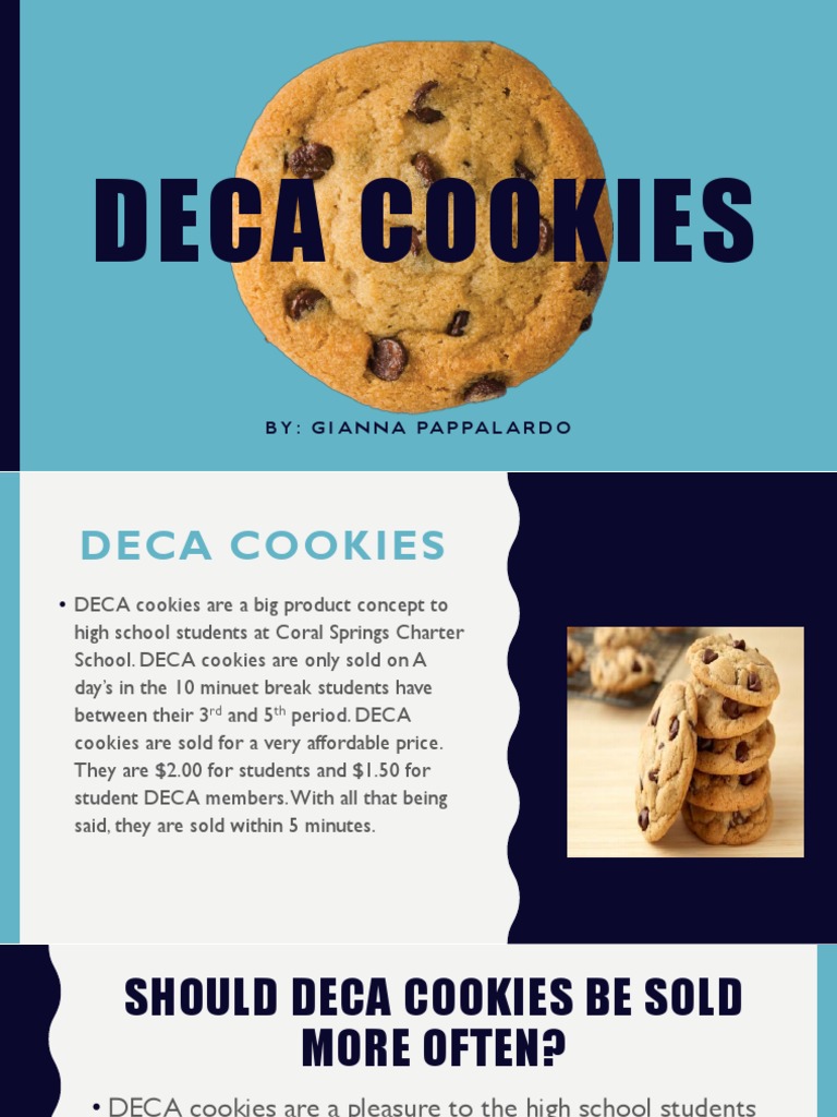 Deca Cookies | PDF | Marketing | Market (Economics)