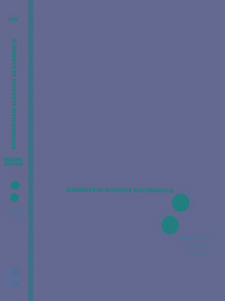 Liu C. L. - Elements of Discrete Mathematics (Computer Science 51 ...