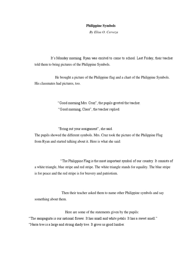 Big Book Philippine Symbol | PDF