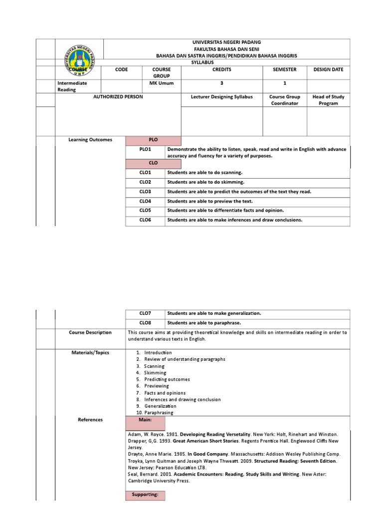 RPS Intermediate Reading | PDF | Speed Reading | Educational Psychology