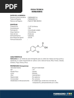 Ficha Técnica de Entrust SC Insecticida | PDF
