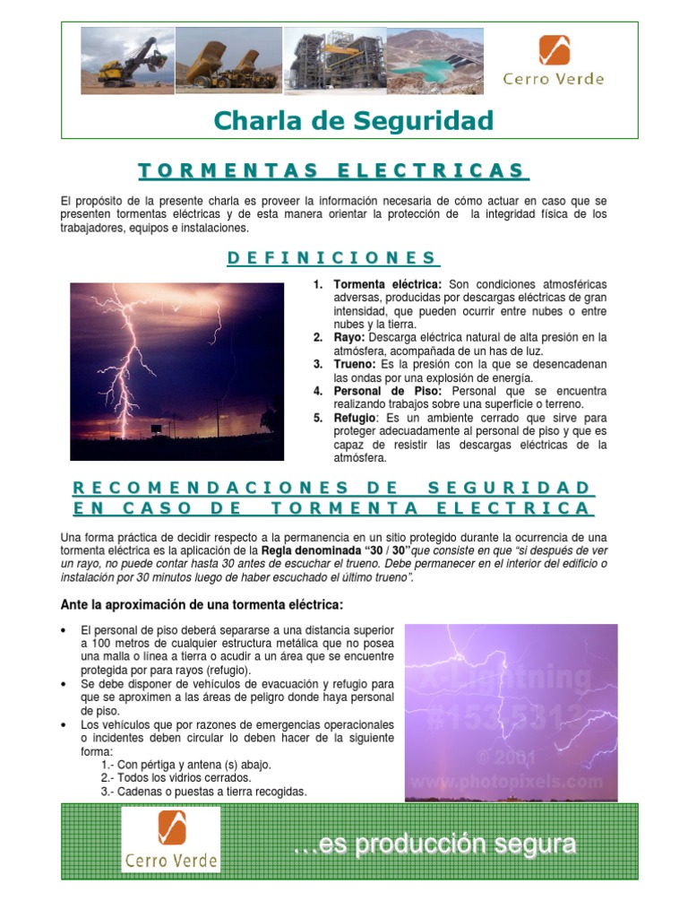 7 Tormentas Eléctricas | PDF | Tormenta | Relámpago