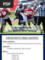 Offensive Play Call Sheet Template | PDF | American Football | National ...